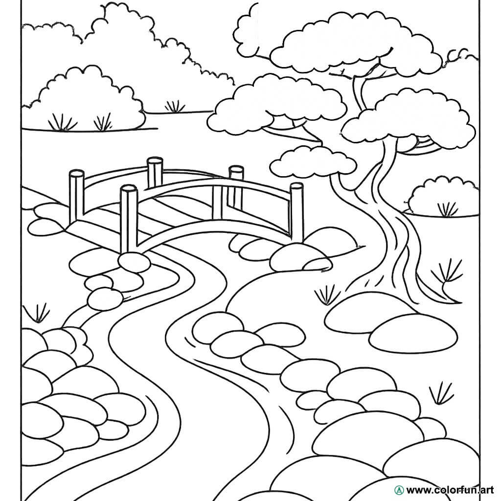 Coloring page for zen peace Download or Print for free
