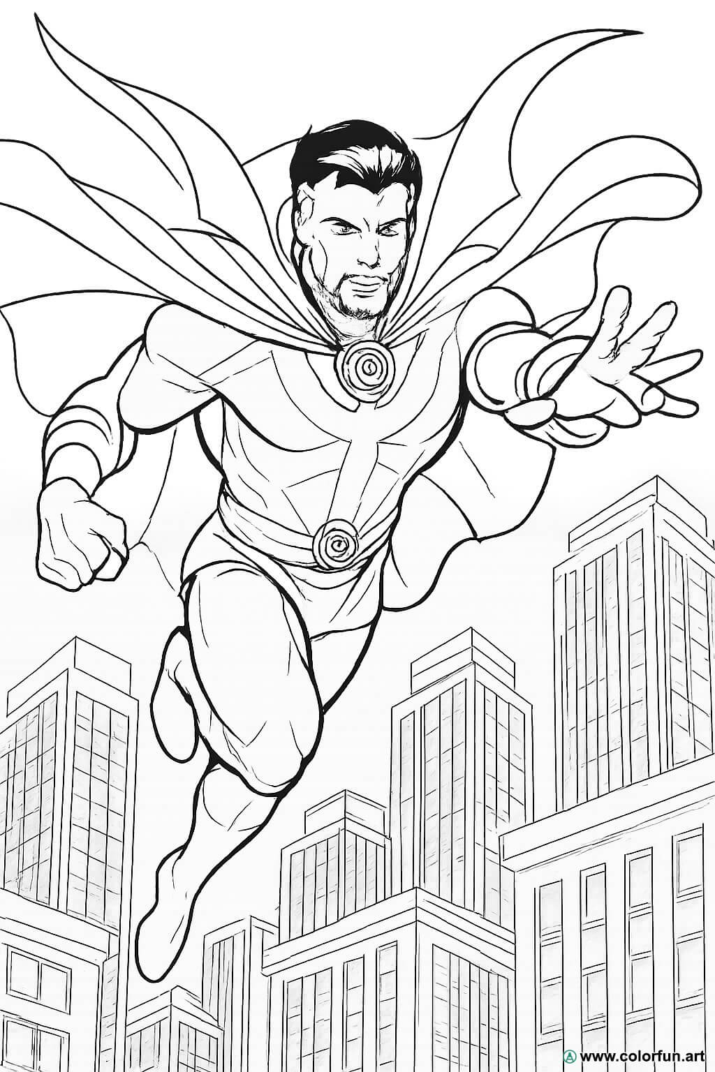 Ausmalbild von Marvel Superhelden Kostenloser Download oder Ausdruck ...