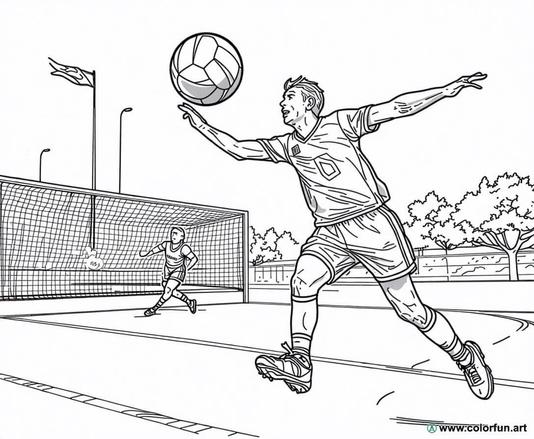 Coloriage des joueurs de handball à Télécharger ou à Imprimer gratuitement Coloriage des joueurs de handball à Télécharger ou à Imprimer gratuitement