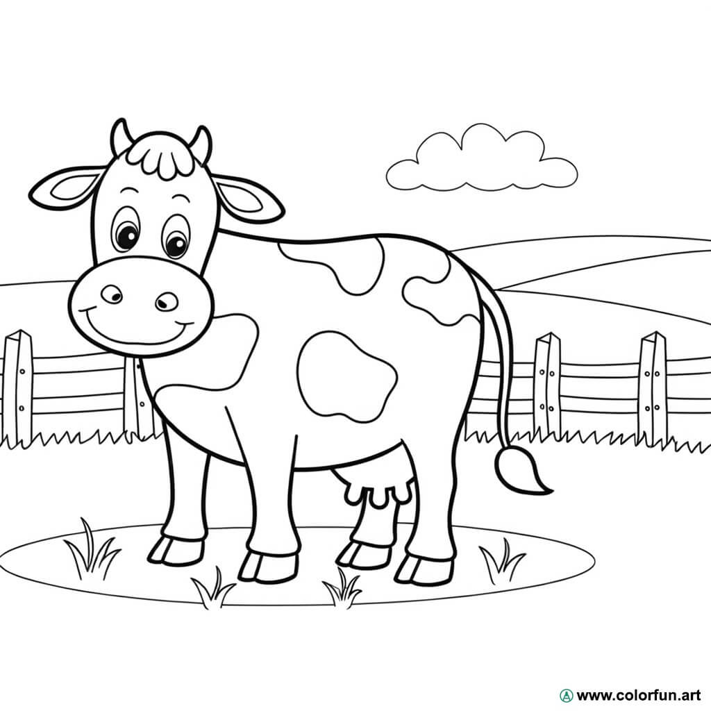 Dibujos De Animales De La Granja Para Colorear