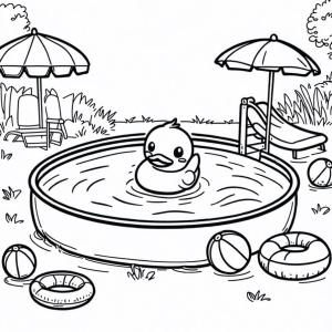 13 Swimming Pool Coloring Pages - Free Coloring Pages for Kids ...