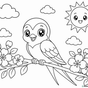 Swallow mandala coloring page Download or Print for free