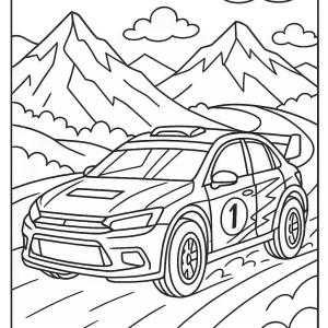 22 Coloring Pages Of Rally Cars - Free Coloring Pages for Kids ...