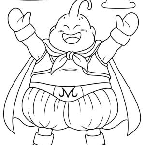 Goten coloring page from Dragon Ball Z Download or Print for free