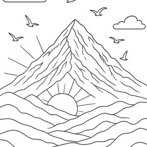 30 Everest Coloring Pages - Free Coloring Pages for Kids - ColorFun.art