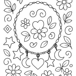 22 Jewelry Coloring Pages - Free Coloring Pages for Kids - ColorFun.art