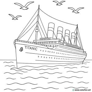 30 Disegni Da Colorare Del Titanic - Disegni da Colorare Gratuiti per ...