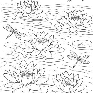 30 Coloring Pages Inspired By Claude Monet - Free Coloring Pages for ...