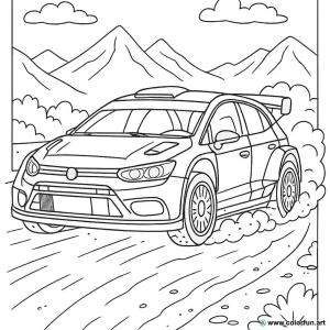 22 Coloring Pages Of Rally Cars - Free Coloring Pages for Kids ...