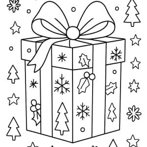 22 Planșe De Colorat Cu Cadouri - Desene de colorat gratuite pentru ...