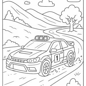 22 Coloring Pages Of Rally Cars - Free Coloring Pages for Kids ...