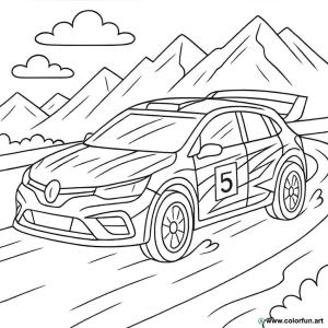 22 Coloring Pages Of Rally Cars - Free Coloring Pages for Kids ...