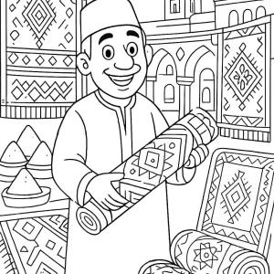 30 Coloriages Sur Le Maroc - Coloriages Gratuits pour Enfants - ColorFun.fr