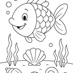 22 Coloriages De Poissons - Coloriages Gratuits pour Enfants - ColorFun.fr