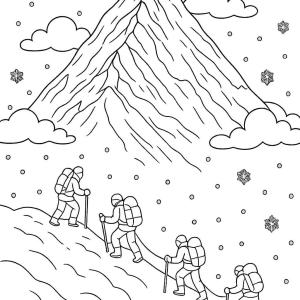 30 Everest Coloring Pages - Free Coloring Pages for Kids - ColorFun.art