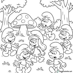 22 Coloriages Des Schtroumpfs À Imprimer - Coloriages Gratuits pour ...