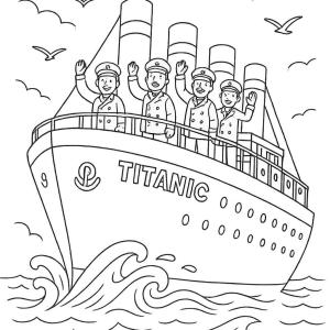 30 Disegni Da Colorare Del Titanic - Disegni da Colorare Gratuiti per ...