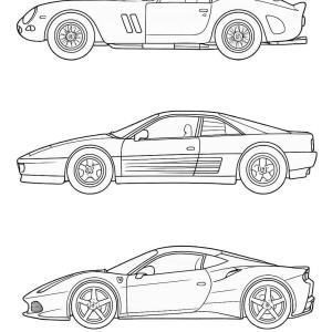 Desenhos De Enzo Ferrari Para Colorir