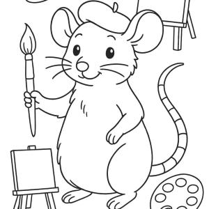 22 Coloriages De Rats - Coloriages Gratuits pour Enfants - ColorFun.fr