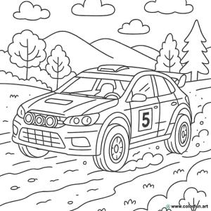 22 Coloring Pages Of Rally Cars - Free Coloring Pages for Kids ...