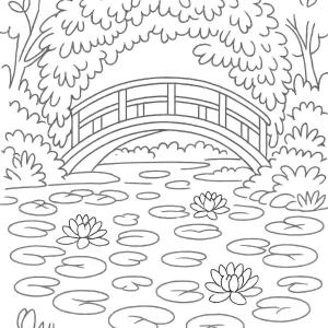 30 Coloring Pages Inspired By Claude Monet - Free Coloring Pages for ...