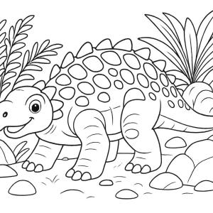 30 Planșe De Colorat Cu Dinozauri - Desene de colorat gratuite pentru ...
