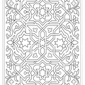 Islamic culture coloring page Download or Print for free