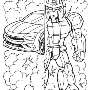 Transformers coloring page for little ones Download or Print for free