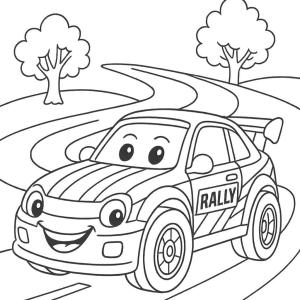 22 Coloring Pages Of Rally Cars - Free Coloring Pages for Kids ...