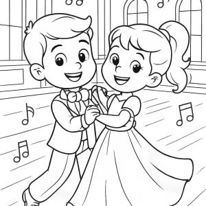 22 Tanz Ausmalbilder - Kostenlose Ausmalbilder für Kinder - ColorFun.art