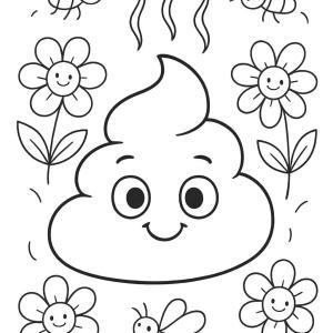 22 Ausmalbilder Von Kackhaufen - Kostenlose Ausmalbilder für Kinder - ColorFun.art