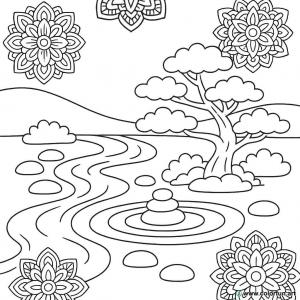22 Zen Coloring Pages To Relax - Free Coloring Pages for Kids ...