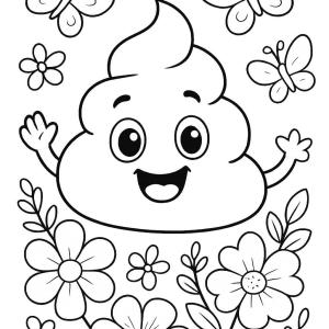 22 Ausmalbilder Von Kackhaufen - Kostenlose Ausmalbilder für Kinder - ColorFun.art