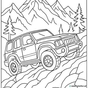 22 Coloring Pages Of 4X4 - Free Coloring Pages for Kids - ColorFun.art