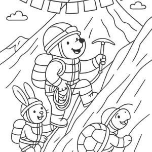 22 Everest Coloring Pages - Free Coloring Pages for Kids - ColorFun.art