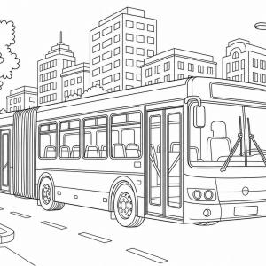 School bus coloring page Download or Print for free