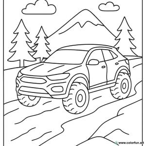 22 Coloring Pages Of 4X4 - Free Coloring Pages for Kids - ColorFun.art