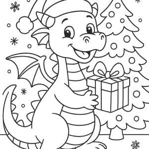 30 Planșe De Colorat Cu Dragoni - Desene de colorat gratuite pentru ...